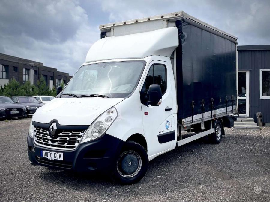 Balts Renault Master 2015 Viļņa, ar dzinēja tilpumu 2.30 L un nobraukumu 385 tūkst. km par 8499 €, foto 1 vietnē AUTOMOTO.COM.LV