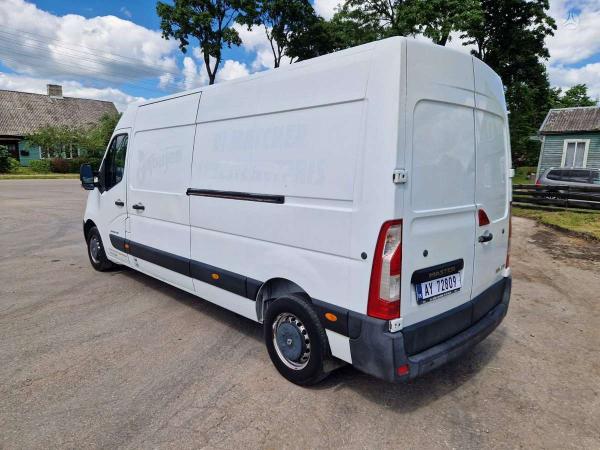 White Renault Master 2015 in Taurage, with an engine capacity of 2.30 L and mileage of 274 thousand km for 6450 €, photo 5 on AUTOMOTO.COM.LV