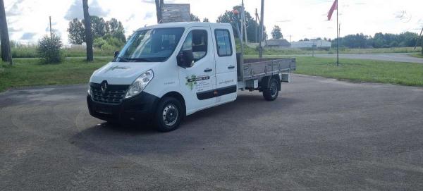 White Renault Master 2015 in Taurage, with an engine capacity of 2.30 L and mileage of 230 thousand km for 6700 €, photo 2 on AUTOMOTO.COM.LV
