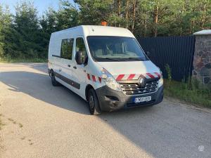 Balts Renault Master 2015 Utena, ar dzinēja tilpumu 2.30 L un nobraukumu 258 tūkst. km par 12100 €, foto  vietnē AUTOMOTO.COM.LV