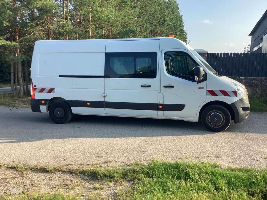 Balts Renault Master 2015 Utena, ar dzinēja tilpumu 2.30 L un nobraukumu 258 tūkst. km par 12100 €, foto 4 vietnē AUTOMOTO.COM.LV
