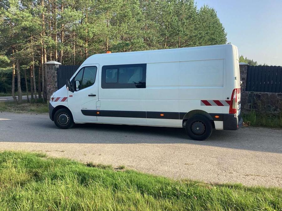 Balts Renault Master 2015 Utena, ar dzinēja tilpumu 2.30 L un nobraukumu 258 tūkst. km par 12100 €, foto 7 vietnē AUTOMOTO.COM.LV