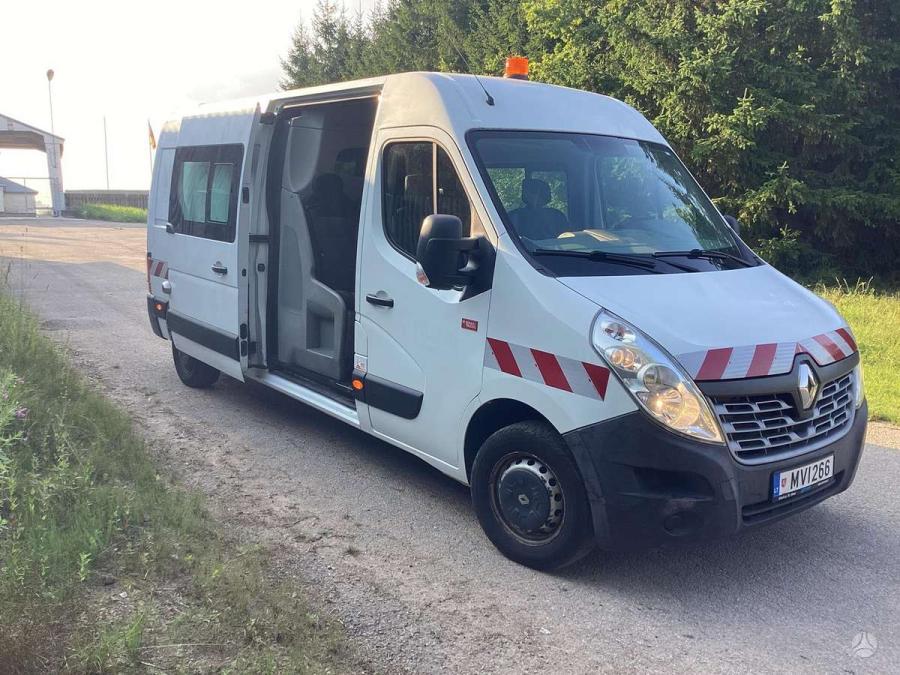 Balts Renault Master 2015 Utena, ar dzinēja tilpumu 2.30 L un nobraukumu 258 tūkst. km par 12100 €, foto 8 vietnē AUTOMOTO.COM.LV