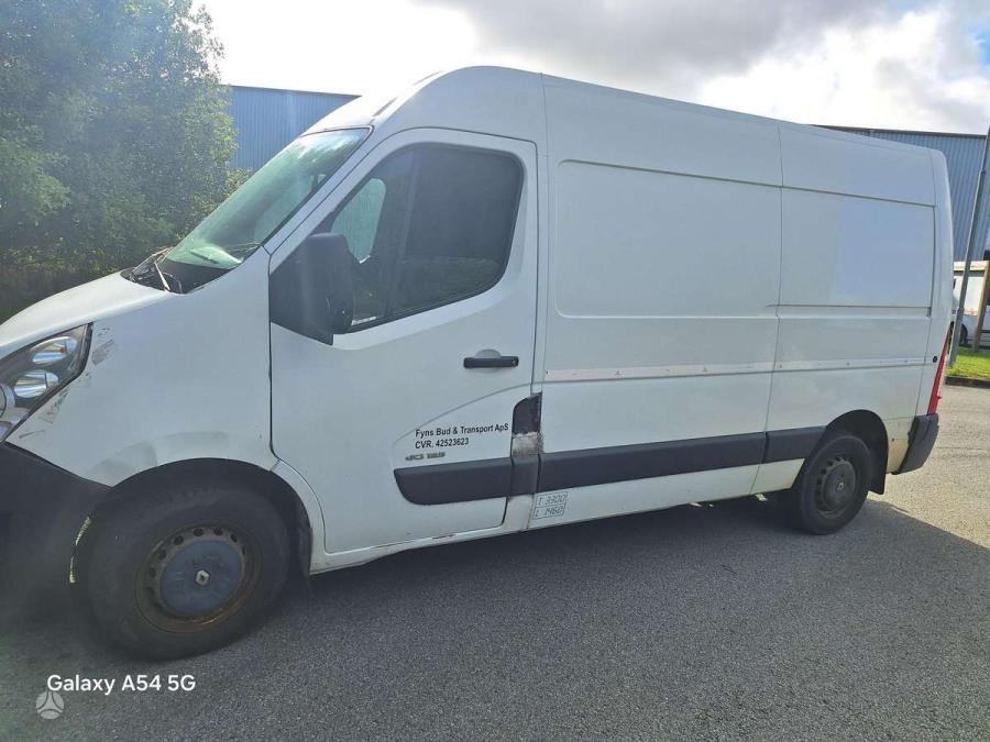 White Renault Master 2015 in Taurage, with an engine capacity of 2.30 L and mileage of 350 thousand km for 3300 €, photo 10 on AUTOMOTO.COM.LV