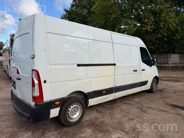 White Renault Master 2015 in Riga, with an engine capacity of 2.30 L and mileage of 480 thousand km for 3570 €, photo 7 on AUTOMOTO.COM.LV
