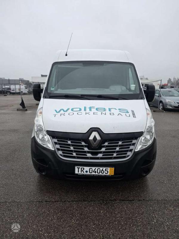 White Renault Master 2016 in Marijampole, with an engine capacity of 2.30 L and mileage of 186 thousand km for 6250 €, photo 2 on AUTOMOTO.COM.LV