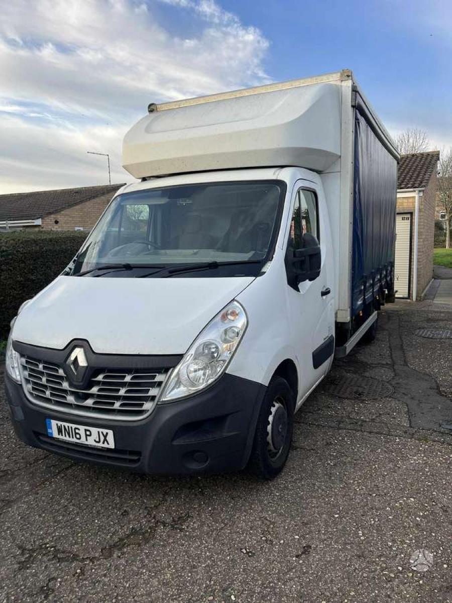 Balts Renault Master 2016 Viļņa, ar dzinēja tilpumu 2.30 L un nobraukumu 493 tūkst. km par 6950 €, foto 1 vietnē AUTOMOTO.COM.LV