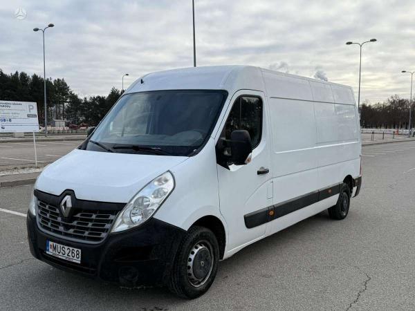 Balts Renault Master 2016 Viļņa, ar dzinēja tilpumu 2.30 L un nobraukumu 400 tūkst. km par 7500 €, foto 1 vietnē AUTOMOTO.COM.LV