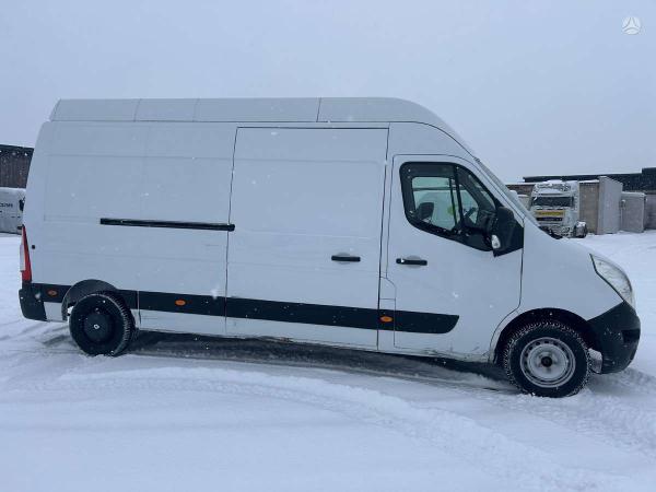 White Renault Master 2016 in Kaunas, with an engine capacity of 2.30 L and mileage of 285 thousand km for 5450 €, photo 4 on AUTOMOTO.COM.LV