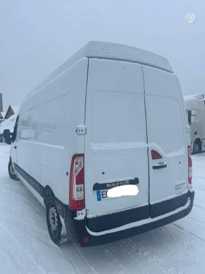 White Renault Master 2016 in Kaunas, with an engine capacity of 2.30 L and mileage of 295 thousand km for 5850 €, photo 11 on AUTOMOTO.COM.LV