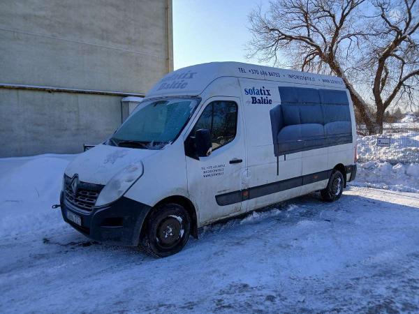 Balts Renault Master 2016 Viļņa, ar dzinēja tilpumu 2.30 L un nobraukumu 600 tūkst. km par 2200 €, foto 1 vietnē AUTOMOTO.COM.LV