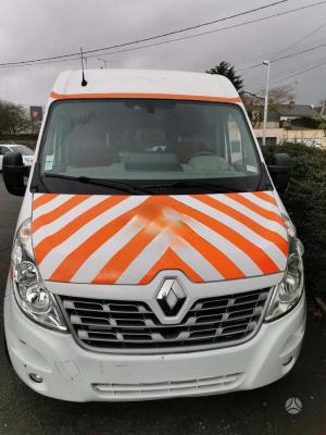 White Renault Master 2016 in Kaunas, with an engine capacity of 2.30 L and mileage of 270 thousand km for 6250 €, photo 4 on AUTOMOTO.COM.LV