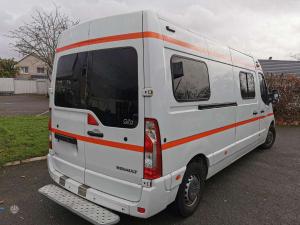 White Renault Master 2016 in Kaunas, with an engine capacity of 2.30 L and mileage of 270 thousand km for 6250 €, photo 5 on AUTOMOTO.COM.LV