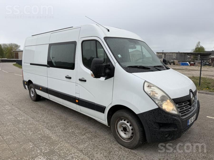 Balts Renault Master 2016 Jelgava, ar dzinēja tilpumu 2.30 L un nobraukumu 262 tūkst. km par 11000 €, foto 13 vietnē AUTOMOTO.COM.LV
