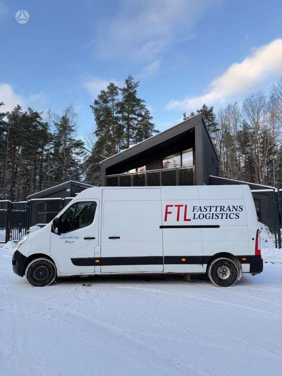 White Renault Master 2017 in Tallinn, with an engine capacity of 2.30 L and mileage of 344 thousand km for 7400 €, photo 2 on AUTOMOTO.COM.LV