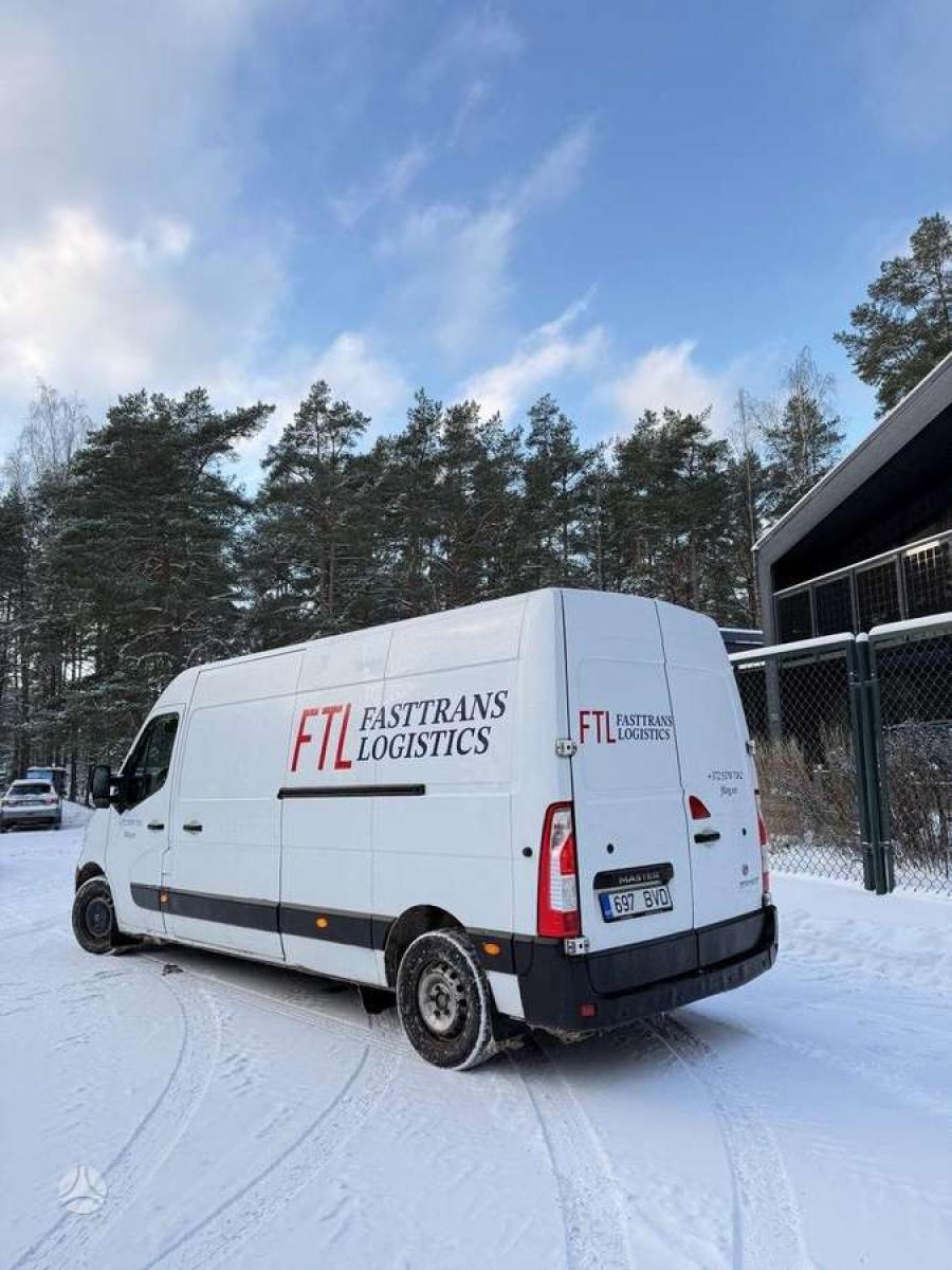 White Renault Master 2017 in Tallinn, with an engine capacity of 2.30 L and mileage of 344 thousand km for 7400 €, photo 3 on AUTOMOTO.COM.LV