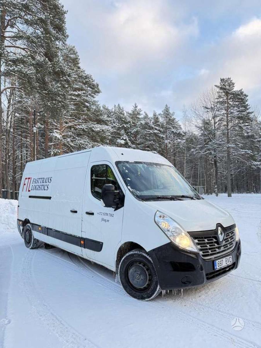 White Renault Master 2017 in Tallinn, with an engine capacity of 2.30 L and mileage of 344 thousand km for 7400 €, photo 6 on AUTOMOTO.COM.LV