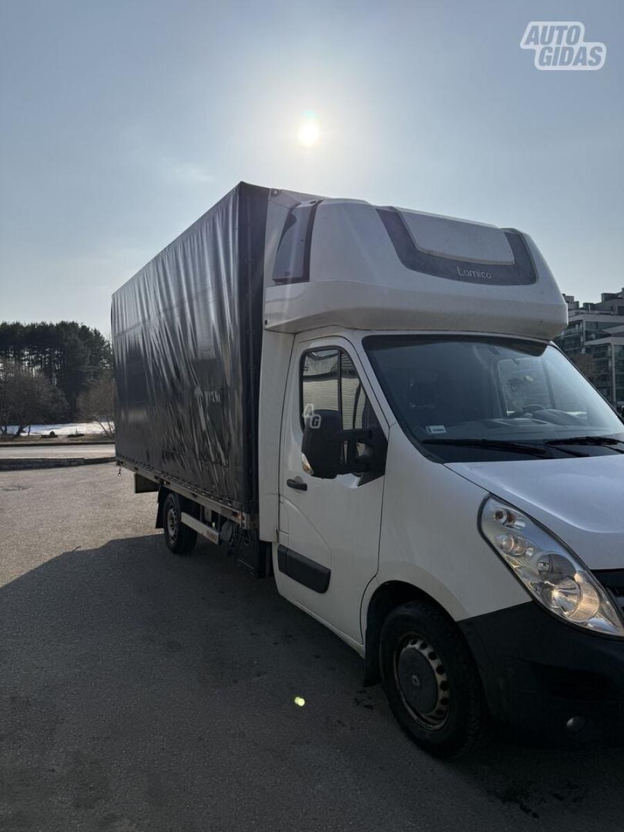 White Renault Master 2017 in Vilnius, with an engine capacity of 2.30 L and mileage of 400 thousand km for 8200 €, photo 1 on AUTOMOTO.COM.LV