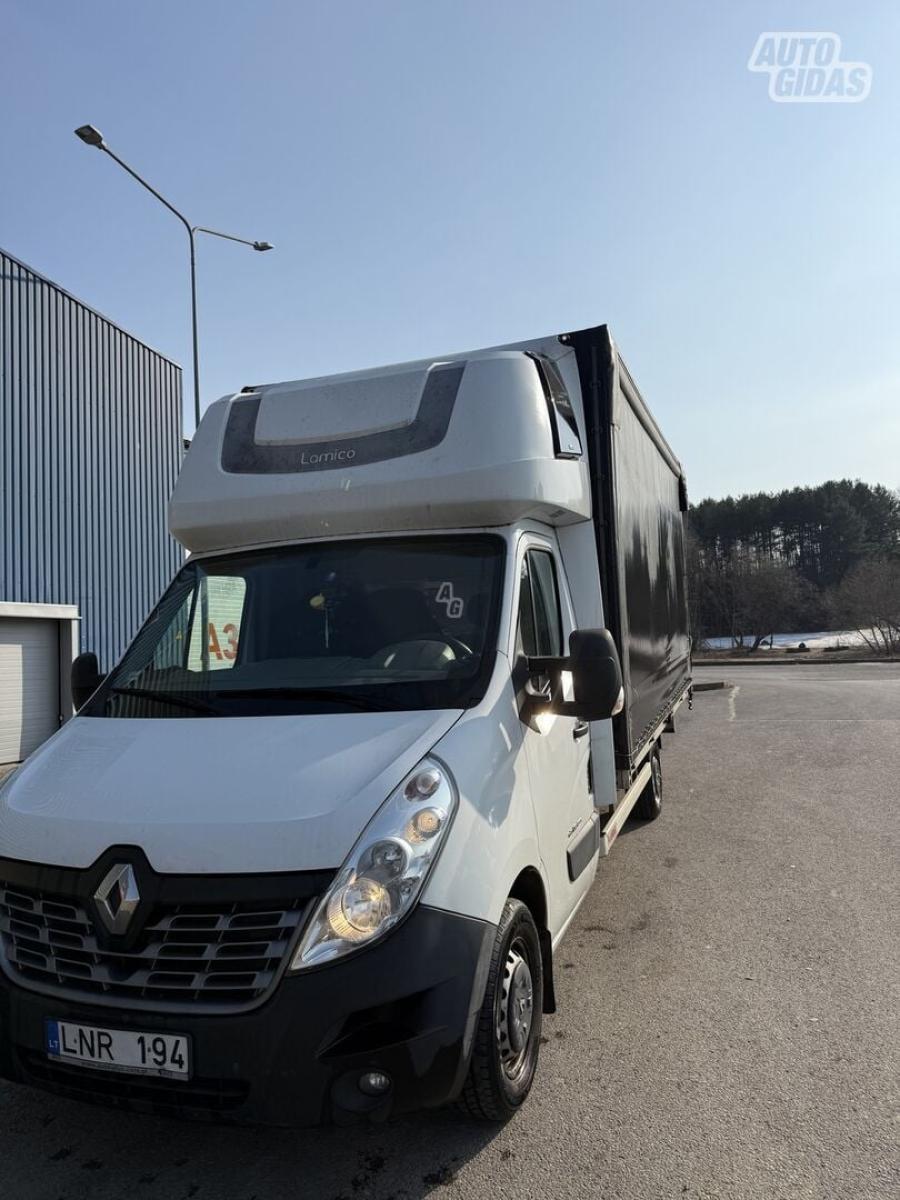 White Renault Master 2017 in Vilnius, with an engine capacity of 2.30 L and mileage of 400 thousand km for 8200 €, photo 3 on AUTOMOTO.COM.LV