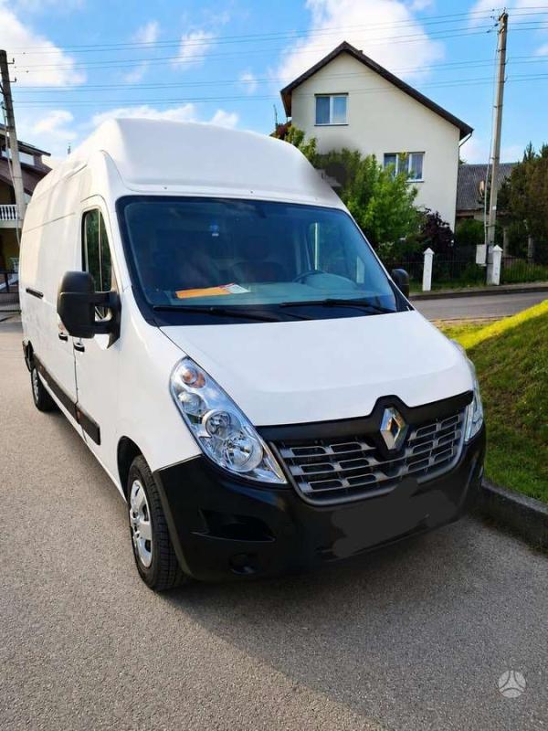 White Renault Master 2017 in Klaipeda, with an engine capacity of 0.00 L and mileage of 198 thousand km for 9900 €, photo 1 on AUTOMOTO.COM.LV