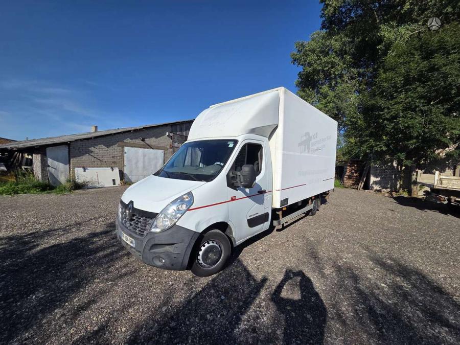 White Renault Master 2017 in Taurage, with an engine capacity of 2.30 L and mileage of 500 thousand km for 7300 €, photo 3 on AUTOMOTO.COM.LV