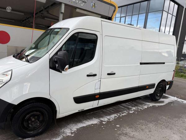 Renault Master 2017 in Kaunas on AUTOMOTO.COM.LV White Renault Master 2017 in Kaunas, with an engine capacity of 2.30 L and mileage of 387 thousand km for 4450 €, photo 6 on AUTOMOTO.COM.LV