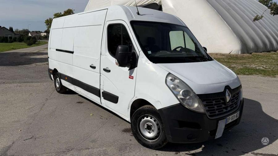 White Renault Master 2017 in Taurage, with an engine capacity of 2.30 L and mileage of 453 thousand km for 4900 €, photo 3 on AUTOMOTO.COM.LV