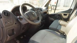 White Renault Master 2017 in Vilnius, with an engine capacity of 2.30 L and mileage of 210 thousand km for 5500 €, photo 18 on AUTOMOTO.COM.LV