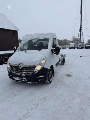 White Renault Master 2018 in Taurage, with an engine capacity of 2.30 L and mileage of 370 thousand km for 5800 €, photo  on AUTOMOTO.COM.LV