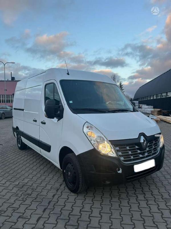 White Renault Master 2018 in Kaunas, with an engine capacity of 2.30 L and mileage of 426 thousand km for 5850 €, photo 2 on AUTOMOTO.COM.LV