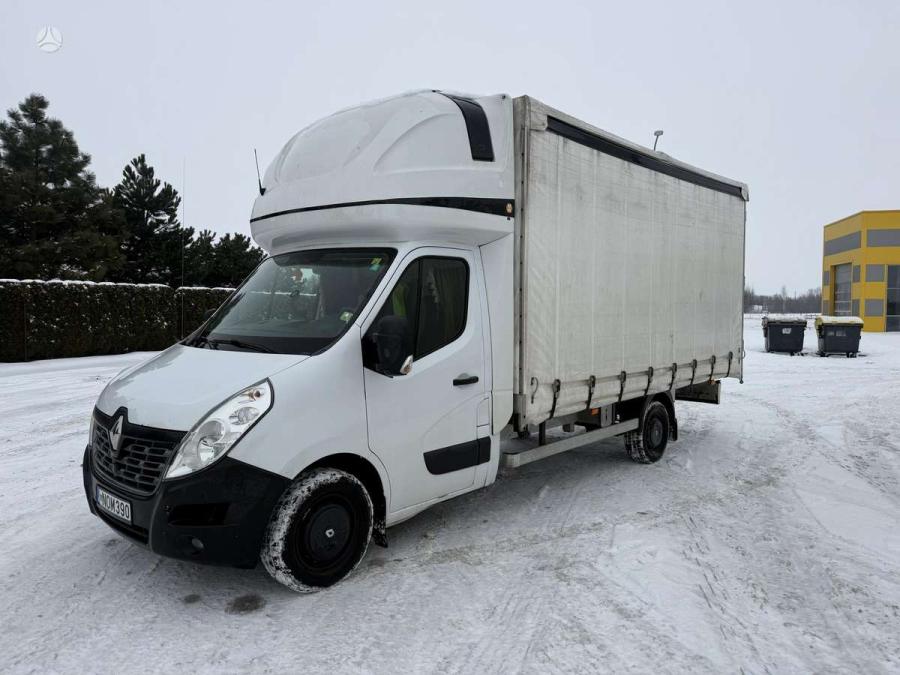 Balts Renault Master 2018 Marijampole, ar dzinēja tilpumu 2.30 L un nobraukumu 806 tūkst. km par 7500 €, foto 2 vietnē AUTOMOTO.COM.LV