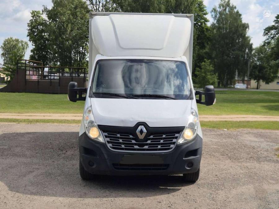 White Renault Master 2018 in Taurage, with an engine capacity of 2.30 L and mileage of 284 thousand km for 8000 €, photo 4 on AUTOMOTO.COM.LV