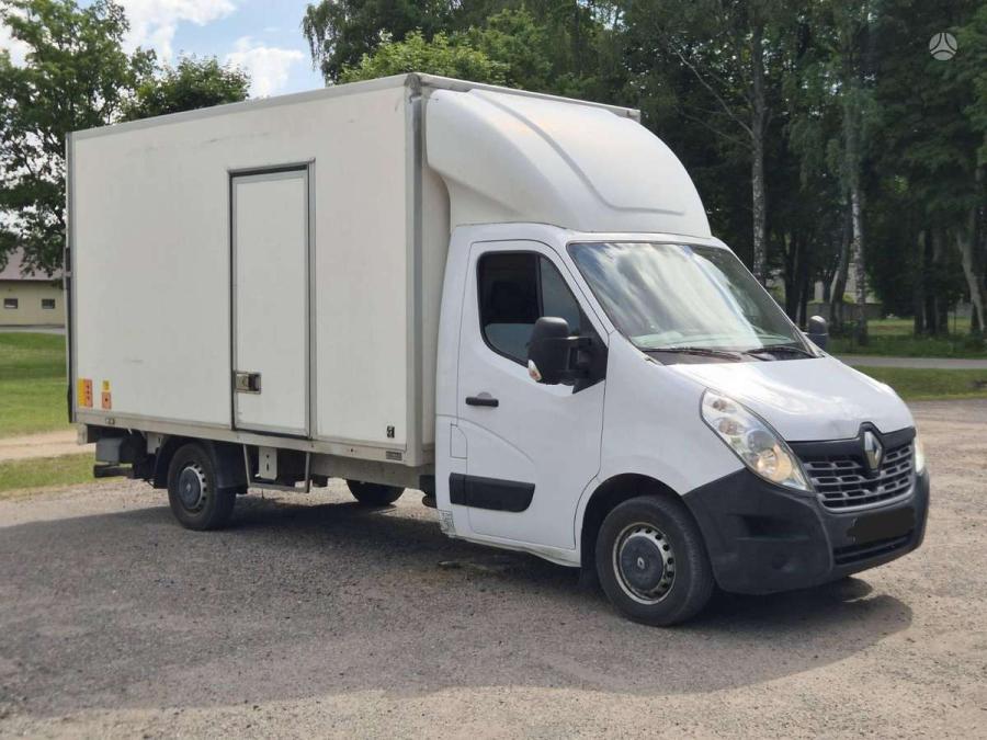 White Renault Master 2018 in Taurage, with an engine capacity of 2.30 L and mileage of 284 thousand km for 8000 €, photo 5 on AUTOMOTO.COM.LV