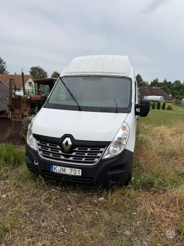 Balts Renault Master 2018 Šauļi, ar dzinēja tilpumu 2.30 L un nobraukumu 450 tūkst. km par 6900 €, foto 1 vietnē AUTOMOTO.COM.LV