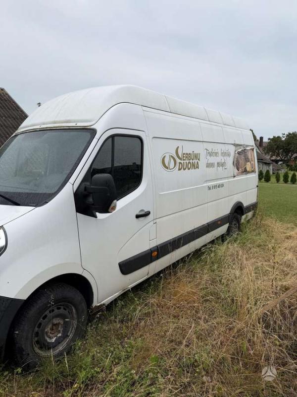 Balts Renault Master 2018 Šauļi, ar dzinēja tilpumu 2.30 L un nobraukumu 450 tūkst. km par 6900 €, foto 2 vietnē AUTOMOTO.COM.LV