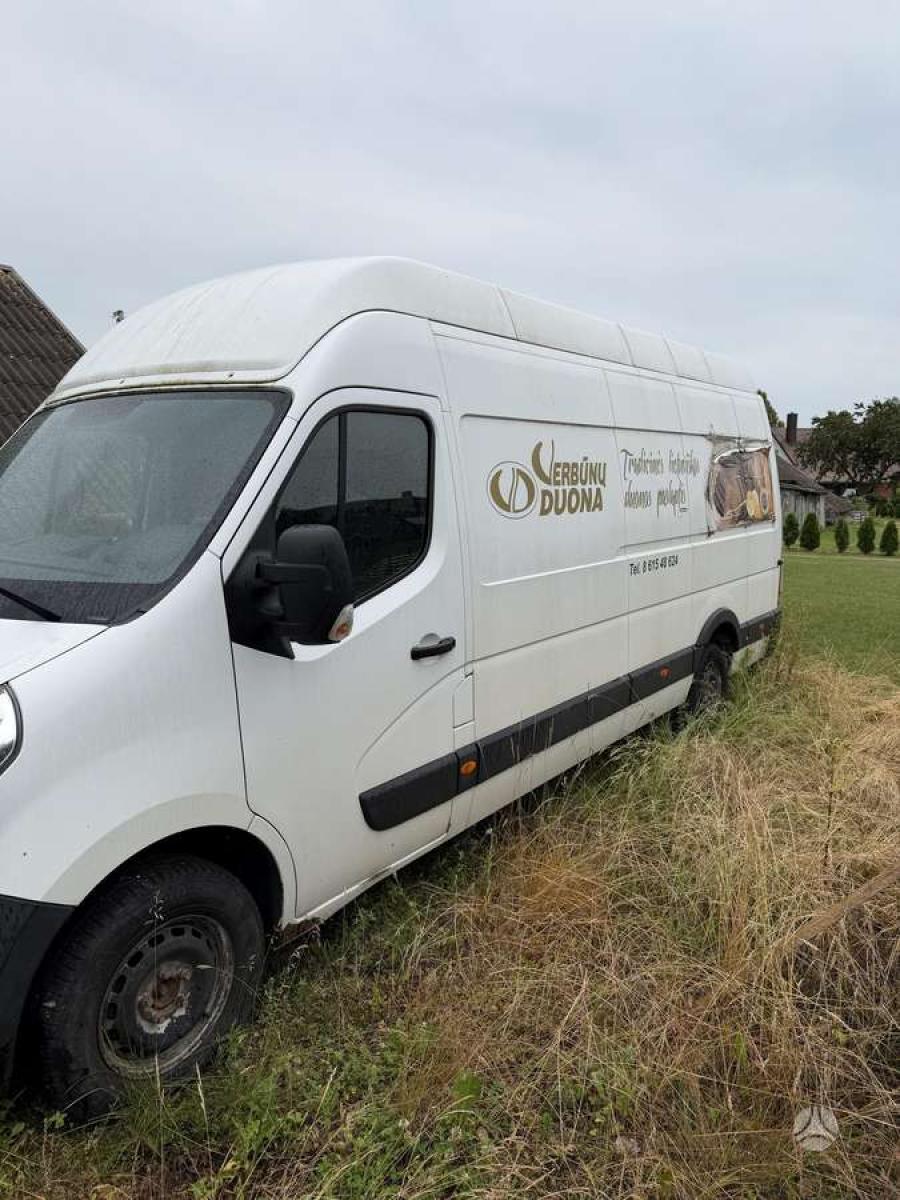 Balts Renault Master 2018 Šauļi, ar dzinēja tilpumu 2.30 L un nobraukumu 450 tūkst. km par 6900 €, foto 3 vietnē AUTOMOTO.COM.LV