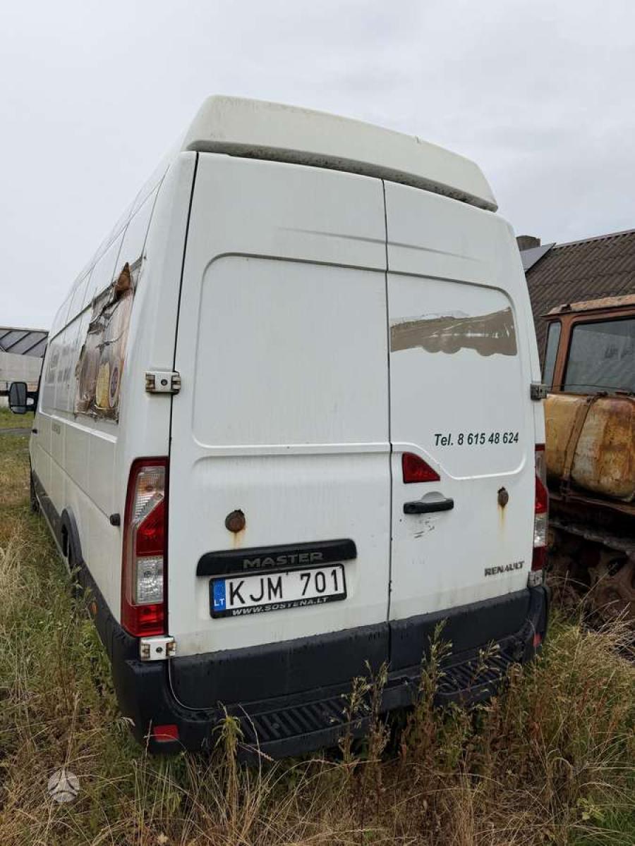 Balts Renault Master 2018 Šauļi, ar dzinēja tilpumu 2.30 L un nobraukumu 450 tūkst. km par 6900 €, foto 6 vietnē AUTOMOTO.COM.LV