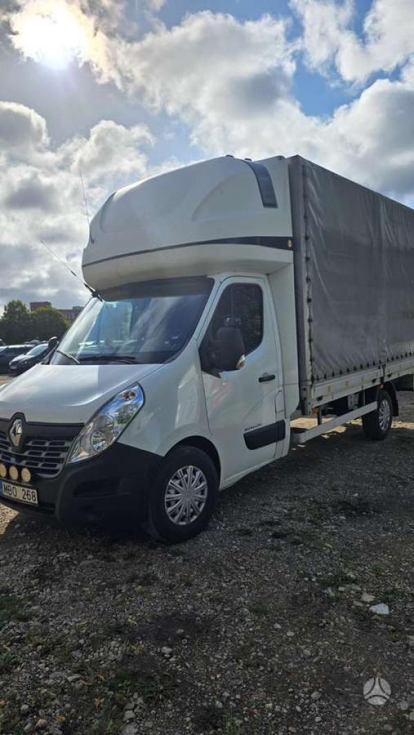 White Renault Master 2018 in Siauliai, with an engine capacity of 2.30 L and mileage of 717 thousand km for 7100 €, photo 2 on AUTOMOTO.COM.LV