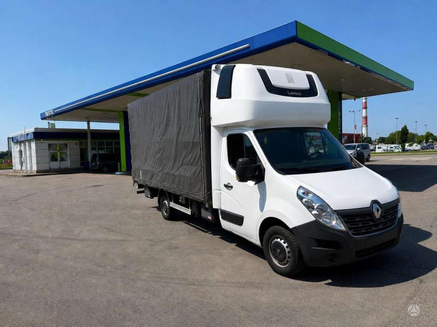 Balts Renault Master 2018 Klaipėda, ar dzinēja tilpumu 2.30 L un nobraukumu 812 tūkst. km par 8000 €, foto 3 vietnē AUTOMOTO.COM.LV