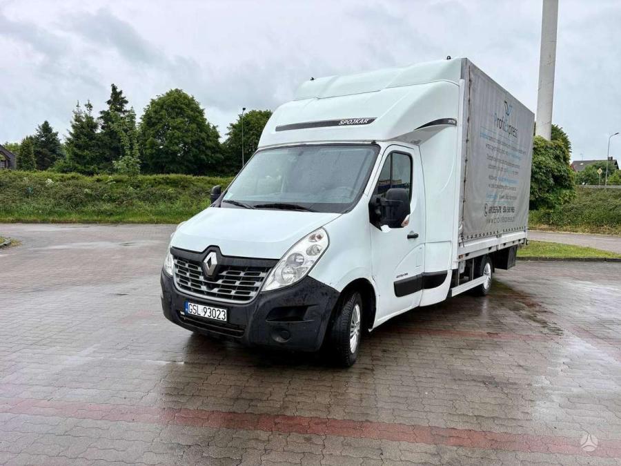 Balts Renault Master 2018 Kauņa, ar dzinēja tilpumu 2.30 L un nobraukumu 474 tūkst. km par 6900 €, foto 3 vietnē AUTOMOTO.COM.LV
