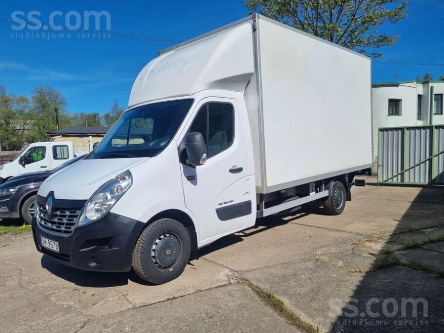 White Renault Master 2018 in Riga, with an engine capacity of 2.30 L and mileage of 315 thousand km for 15900 €, photo 3 on AUTOMOTO.COM.LV