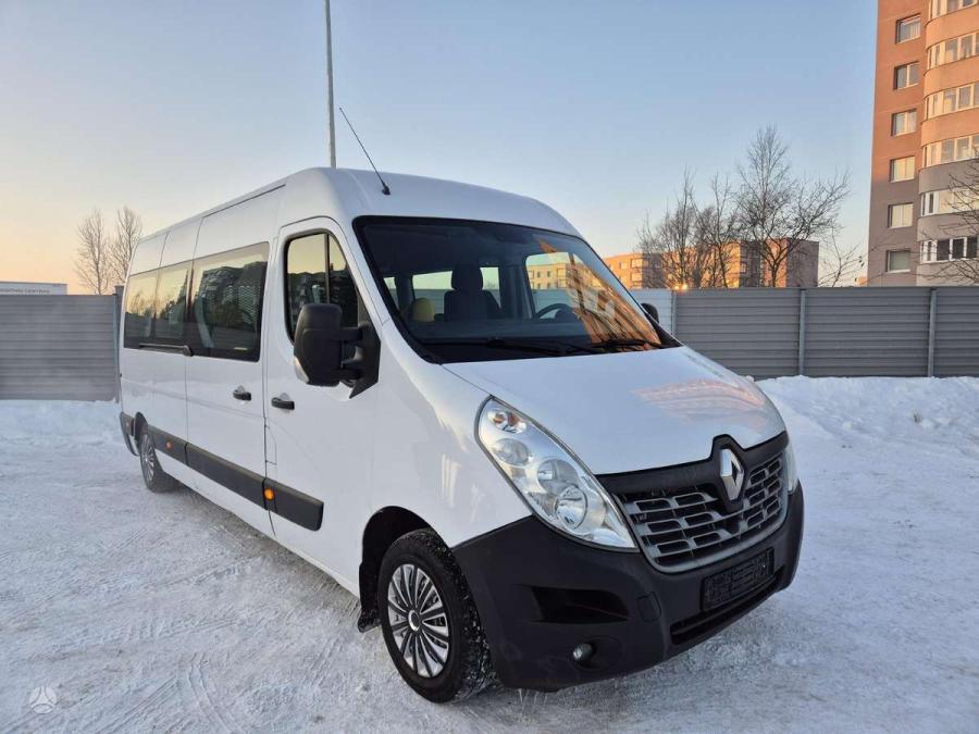 White Renault Master 2019 in Panevezys, with an engine capacity of 2.30 L and mileage of 440 thousand km for 8100 €, photo 8 on AUTOMOTO.COM.LV