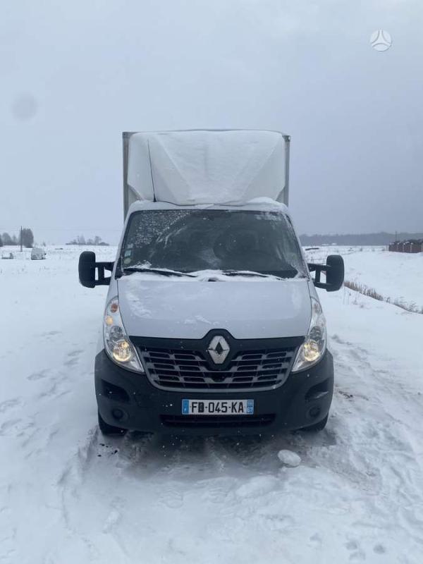 White Renault Master 2019 in Taurage, with an engine capacity of 2.30 L and mileage of 350 thousand km for 10900 €, photo 2 on AUTOMOTO.COM.LV