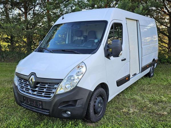 White Renault Master 2019 in Vilnius, with an engine capacity of 2.30 L and mileage of 187 thousand km for 10900 €, photo 2 on AUTOMOTO.COM.LV