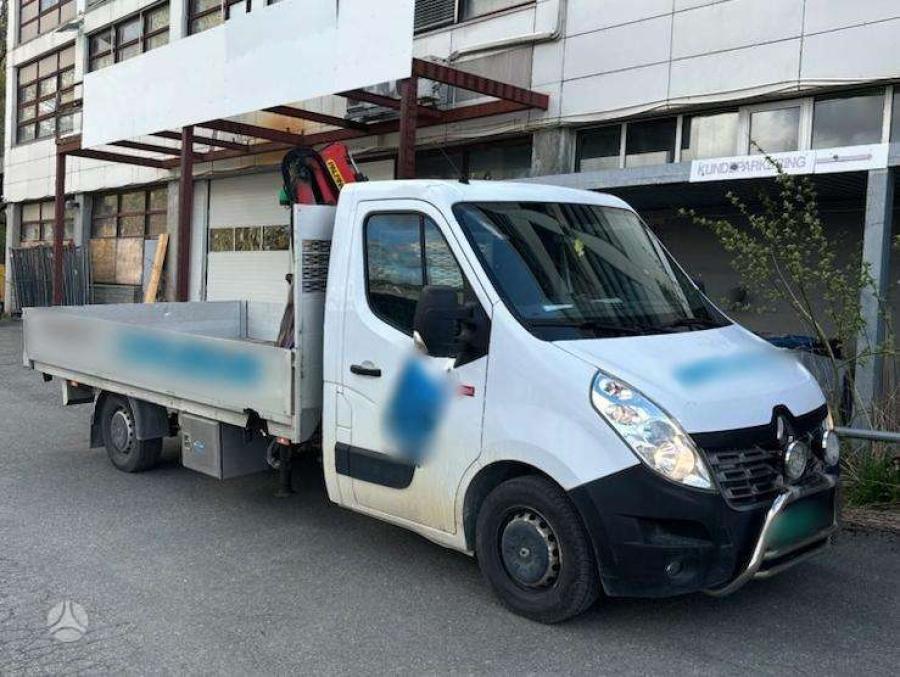 White Renault Master 2019 in Klaipeda, with an engine capacity of 0.00 L and mileage of 175 thousand km for 28072 €, photo 1 on AUTOMOTO.COM.LV