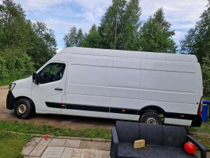 White Renault Master 2019 in Vilnius, with an engine capacity of 2.30 L and mileage of 255 thousand km for 14500 €, photo 5 on AUTOMOTO.COM.LV