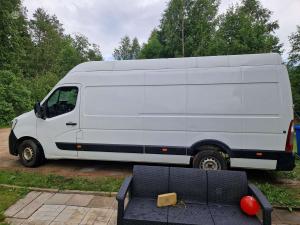 White Renault Master 2019 in Vilnius, with an engine capacity of 2.30 L and mileage of 255 thousand km for 14500 €, photo 6 on AUTOMOTO.COM.LV