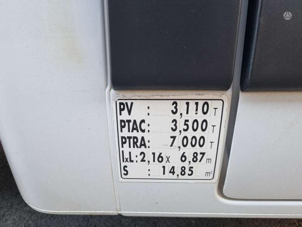 Белый Рено Мастер 2019 в Каунас, объемом двигателя 2.30 л и пробегом 242 тыс. км за 15500 €, фото 9 на AUTOMOTO.COM.LV