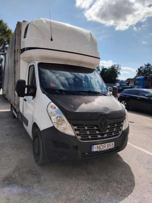 White Renault Master 2019 in Marijampole, with an engine capacity of 2.30 L and mileage of 561 thousand km for 6000 €, photo 3 on AUTOMOTO.COM.LV
