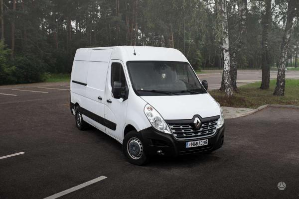 White Renault Master 2019 in Kaunas, with an engine capacity of 2.30 L and mileage of 171 thousand km for 12500 €, photo 1 on AUTOMOTO.COM.LV
